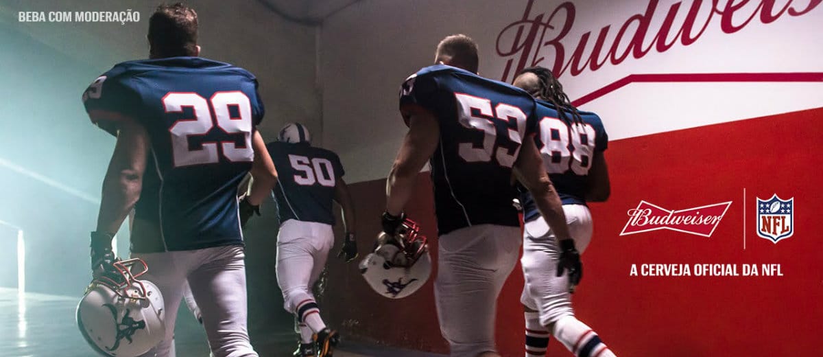 Budweiser ativando fãs da NFL no Brasil » Papo de Bar