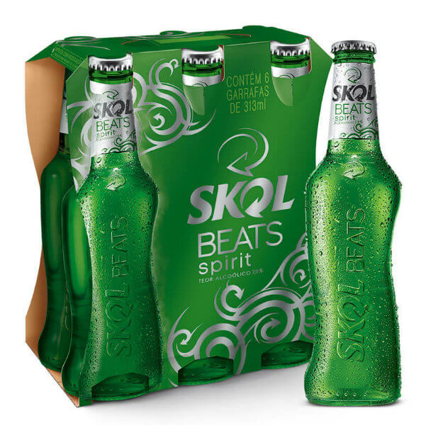 garrafas skol beats spirit » Papo de Bar
