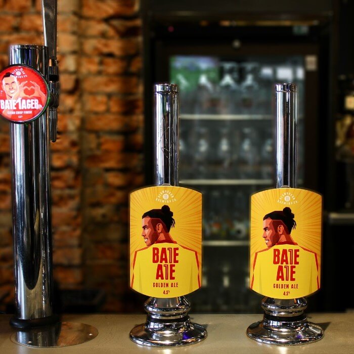 Cervejas Gareth Bale: Bale Ale e Pale Larger » Papo de Bar